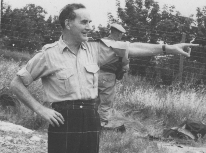 Major Albert Ward: Major A Ward MBE MM The Royal Highland Fusiliers